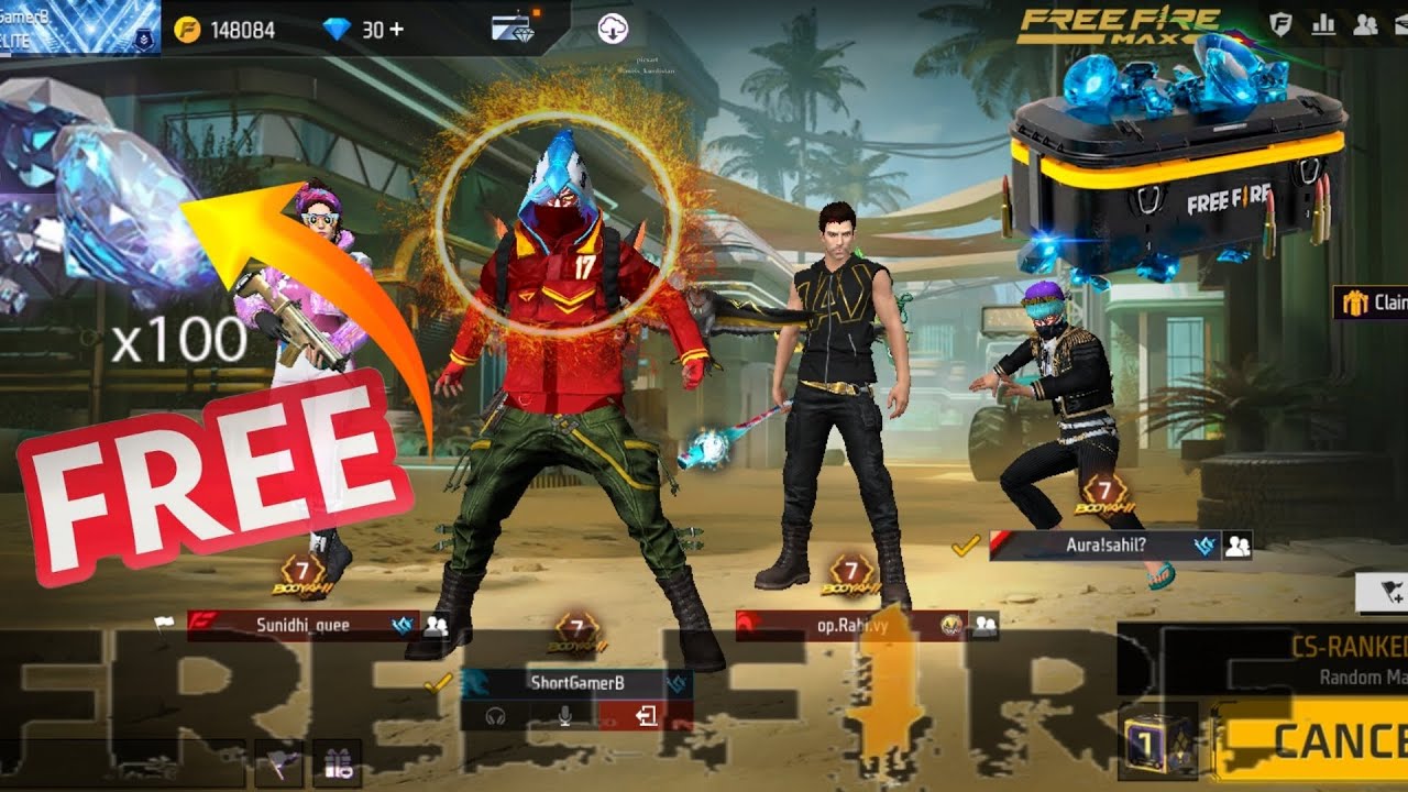 Garena free fire mx on red short castom card ♠️ - YouTube