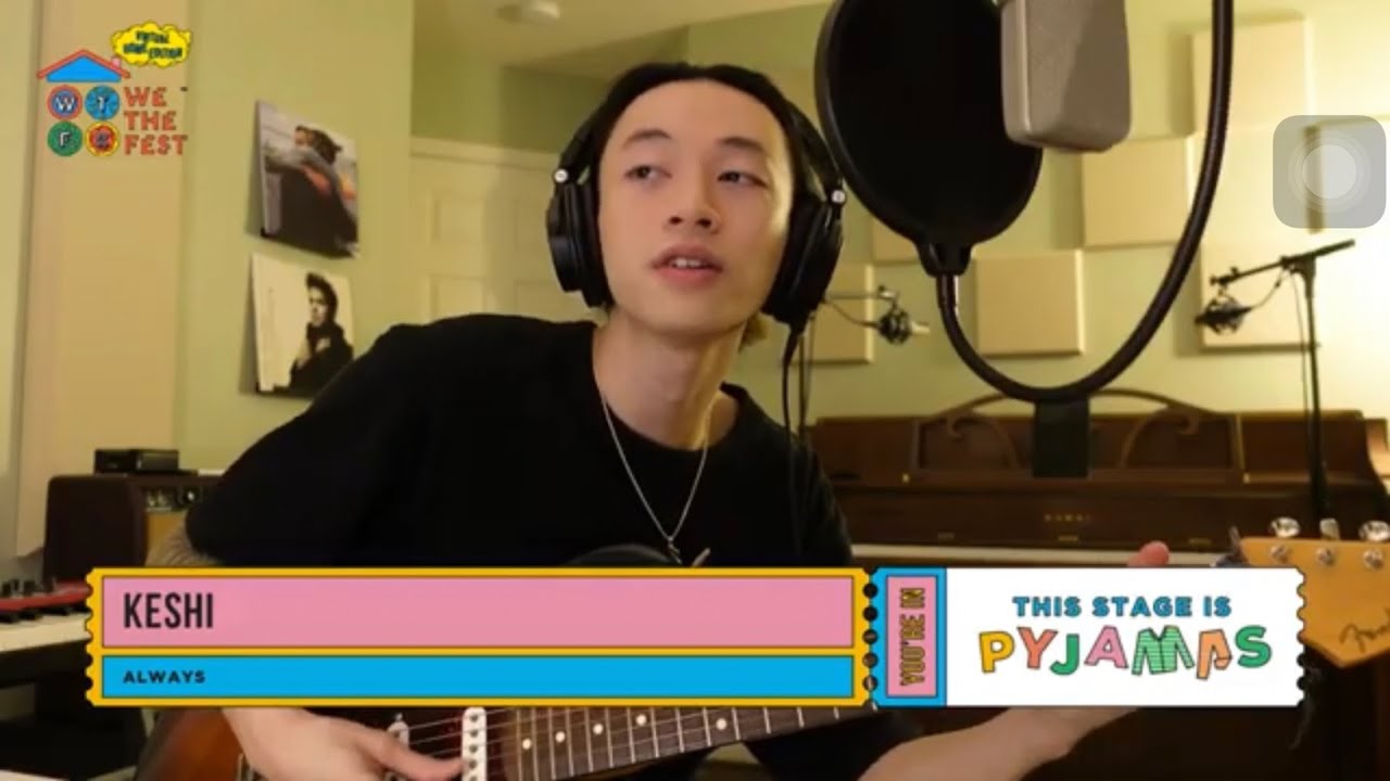 Keshi - Always Live Online Concert - We The Fest 2020 - YouTube