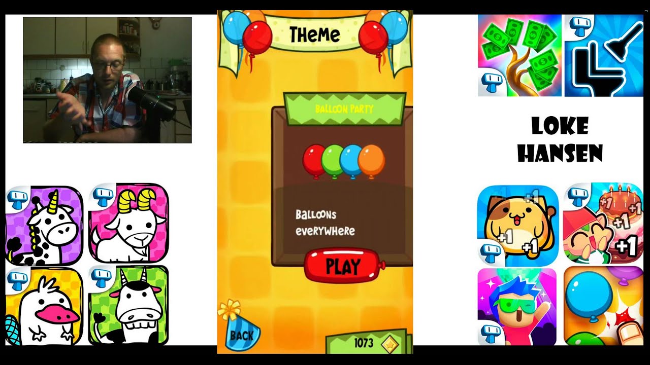 BALLOON PARTY Update | Casual Clicker App | TAPPS GAMES - YouTube