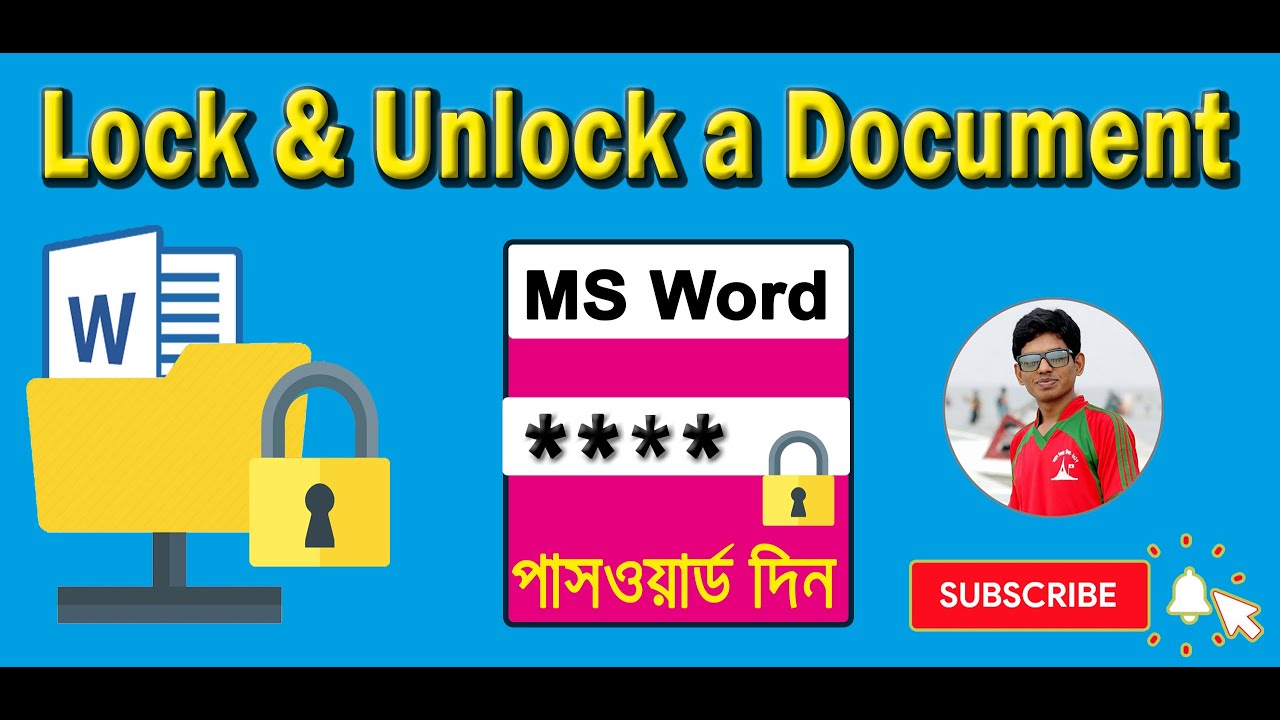How To Lock Unlock Microsoft Word Document Protect Document How To Lock Unlock Microsoft Word Document Protect Document