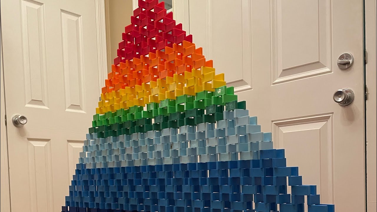 The Great Domino Tower - YouTube