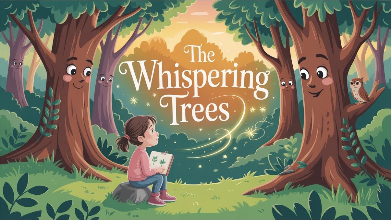 Whispering trees | Animated Story For Kids | English Moral Stories ...