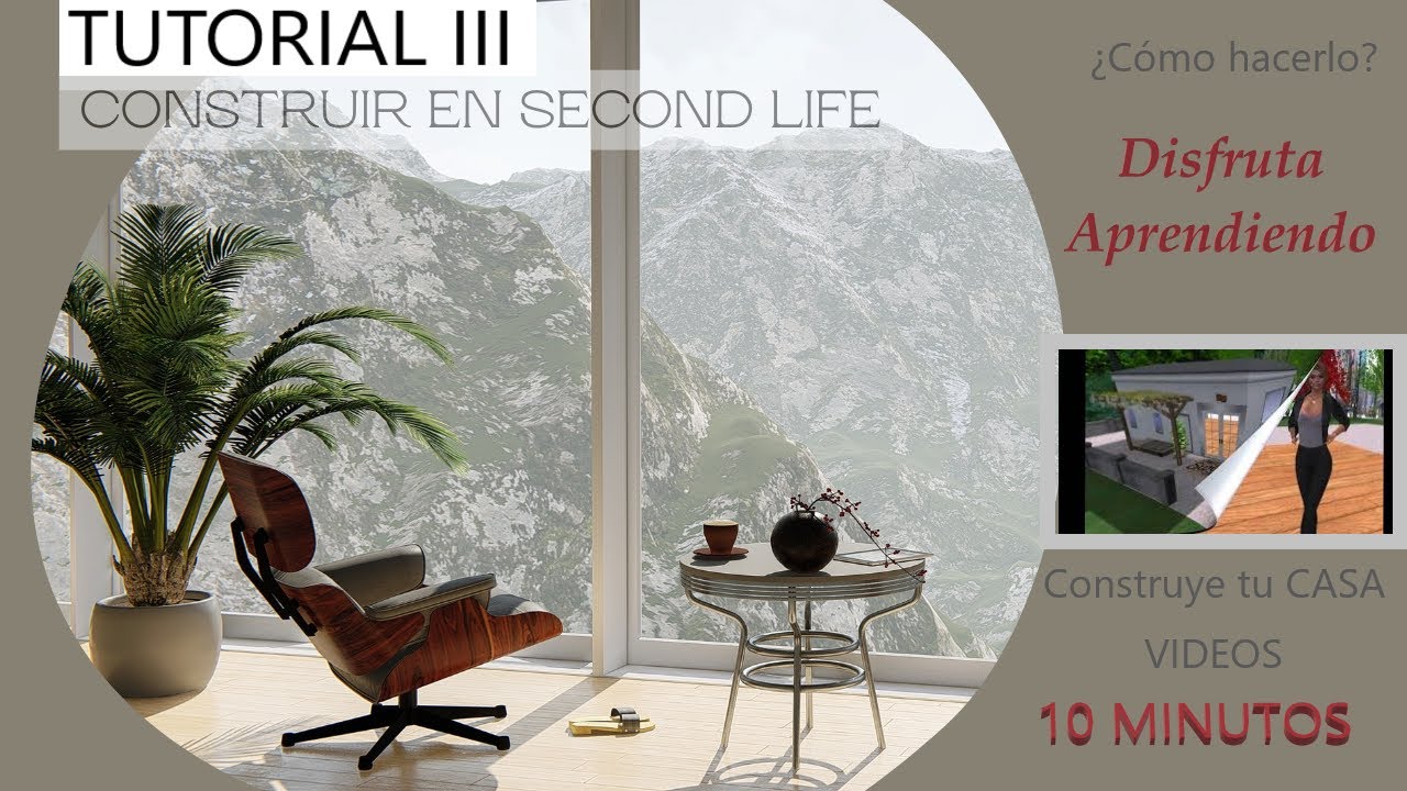 Construir en Second Life - Tutorial III / Construyendo con Lany - YouTube