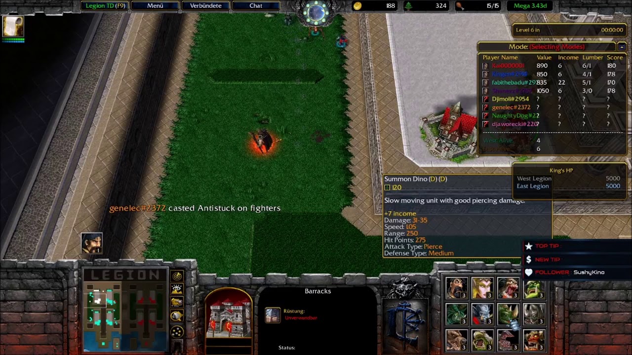 Warcraft 3 the frozen Throne custom map: Legion TD mega! #0112 - YouTube
