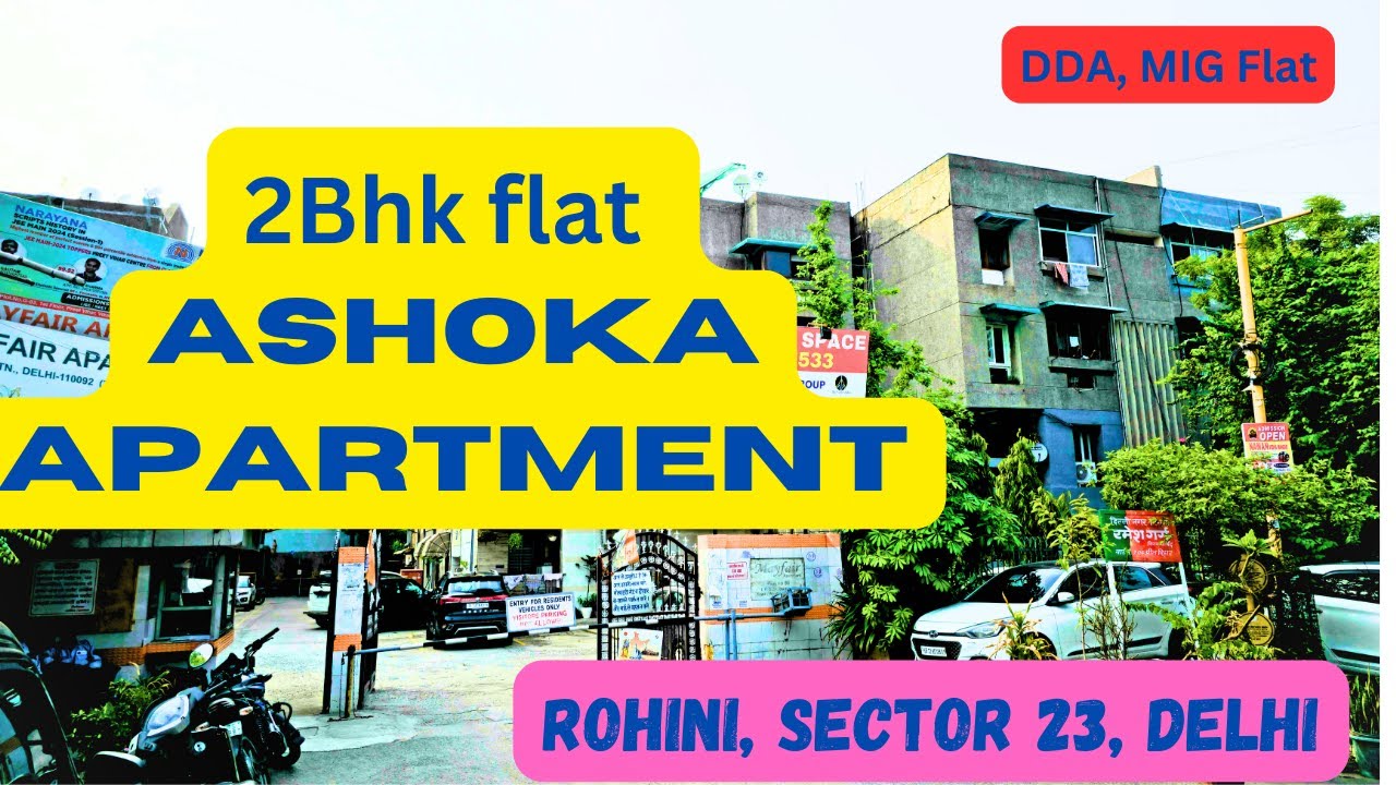 DDA, MIG Flat, Rohini, Sector 23, Delhi, DDA Flats Rohini, Resale DDA flats in Rohini. - YouTube
