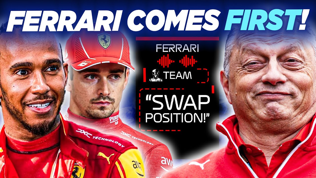 Ferrari REVEALS Team Orders After Testing Times SHAKE-UP! - YouTube