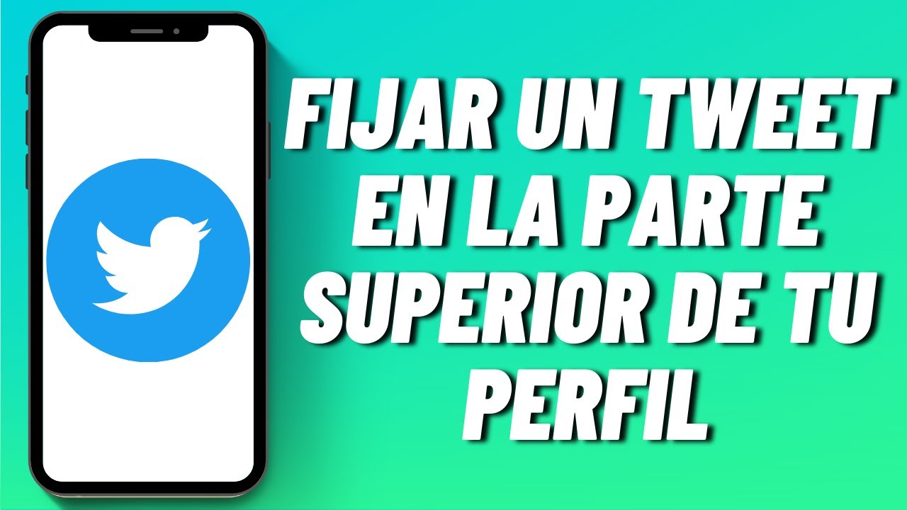 Cómo fijar un tweet en la parte superior de tu perfil de Twitter - YouTube
