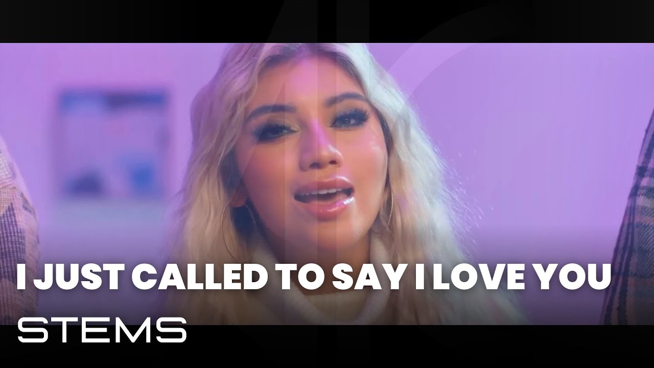 Pentatonix - I Just Called To Say I Love You [STEMS] (Vocals, Drums, Bass, Lead Vocal) - AK ...