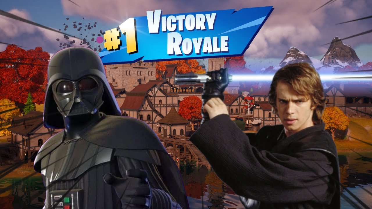 Anakin Plays Fortnite to Fight Younglings - YouTube