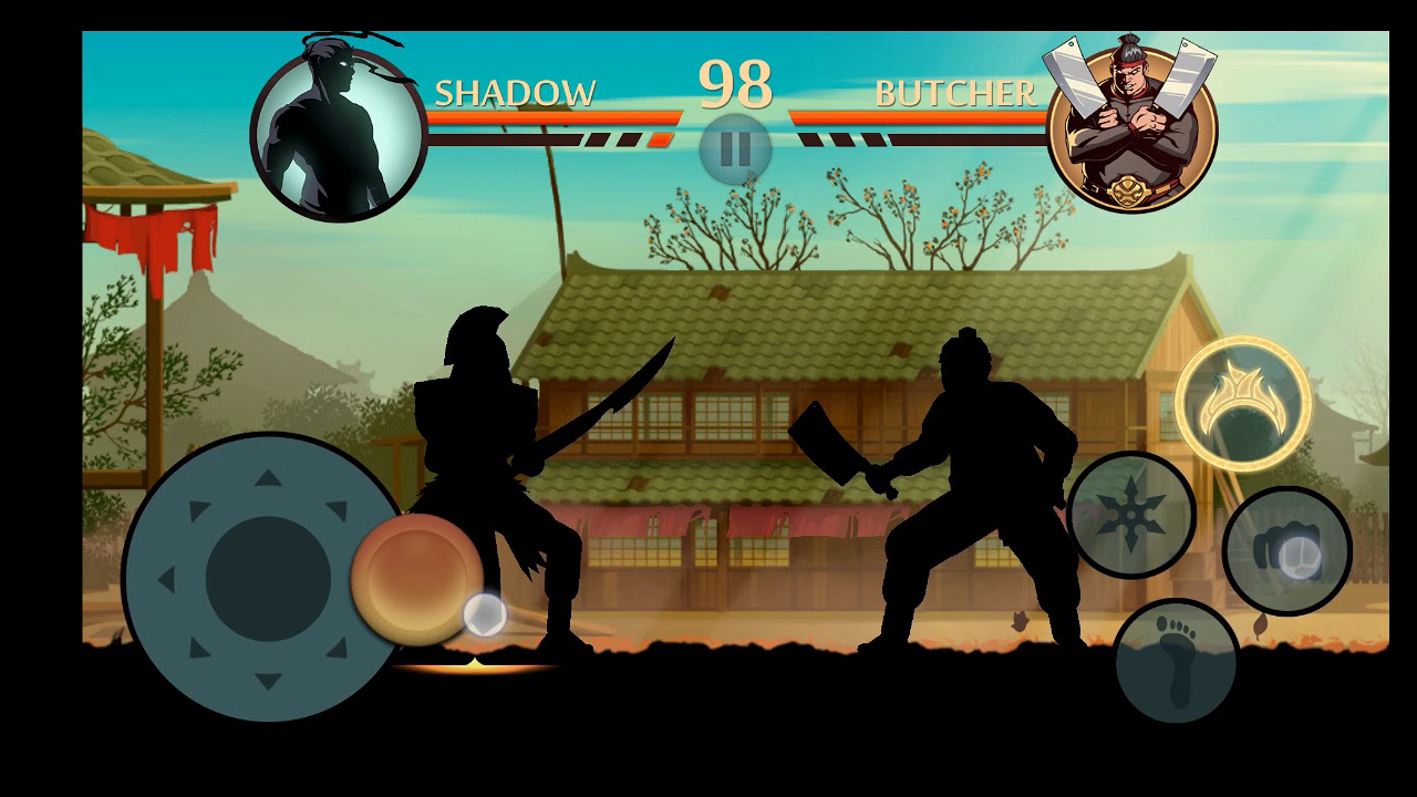 Shadow Fight 2 how to defeat butcher - YouTube