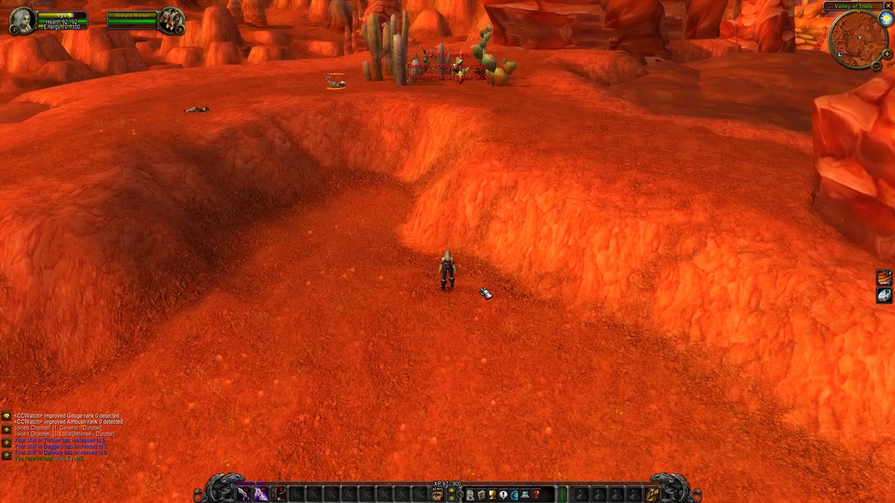 testin durotar sarkoth landing zone - YouTube