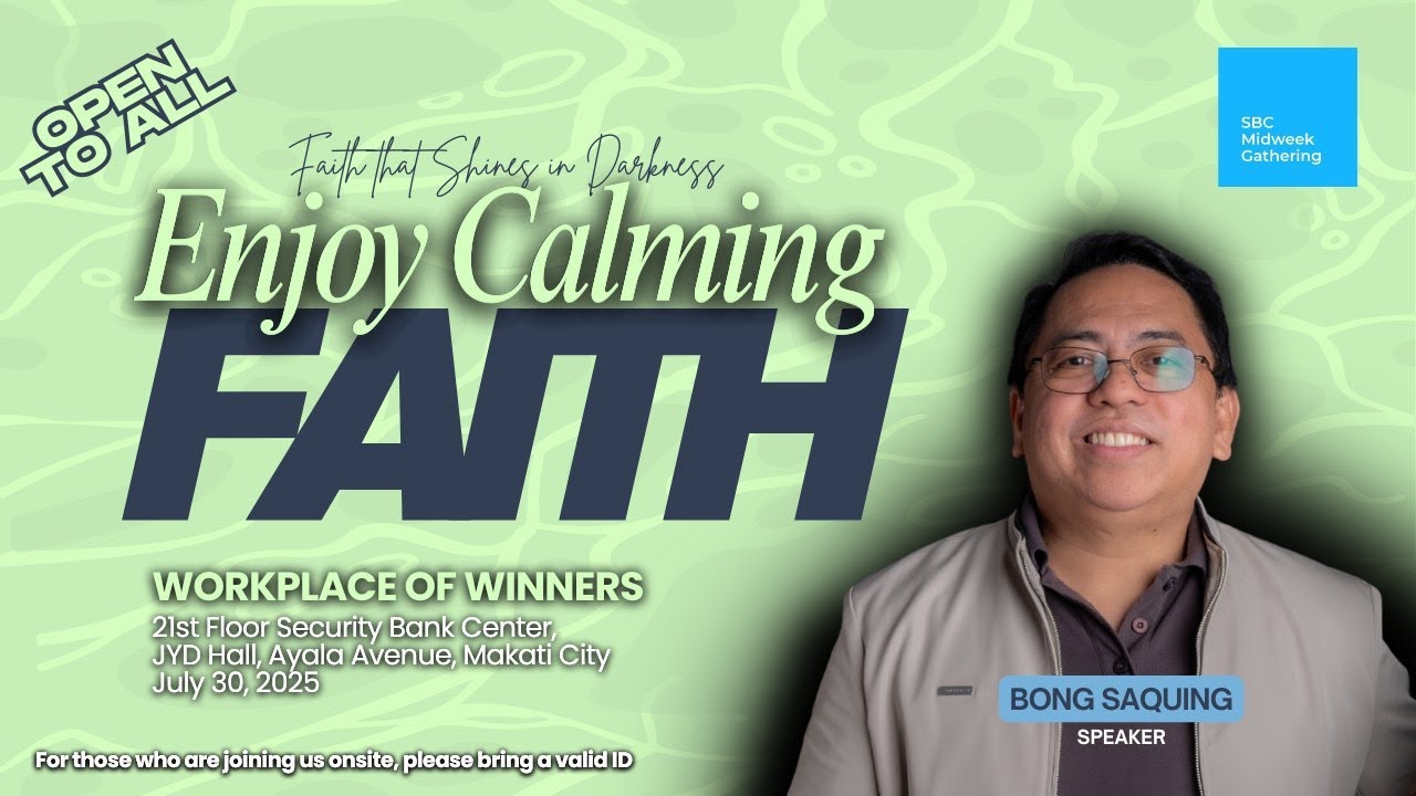 FAITH THAT SHINES IN DARKNESS: ACT IN FAITH: THE DOER MINDSET - YouTube