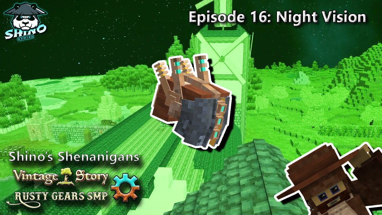 The Night Vision Mask: Rusty Gears SMP Episode 16 - YouTube