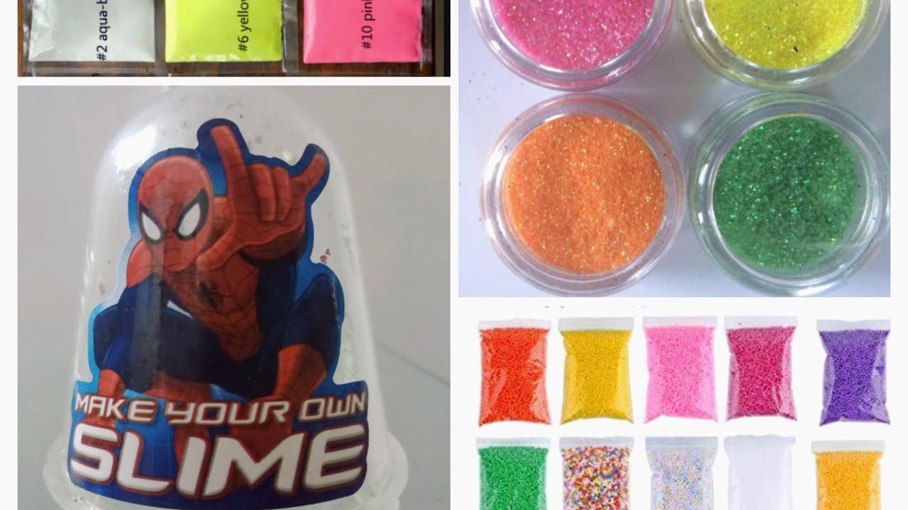 Easy Slime Making With Slime Powder!! - YouTube