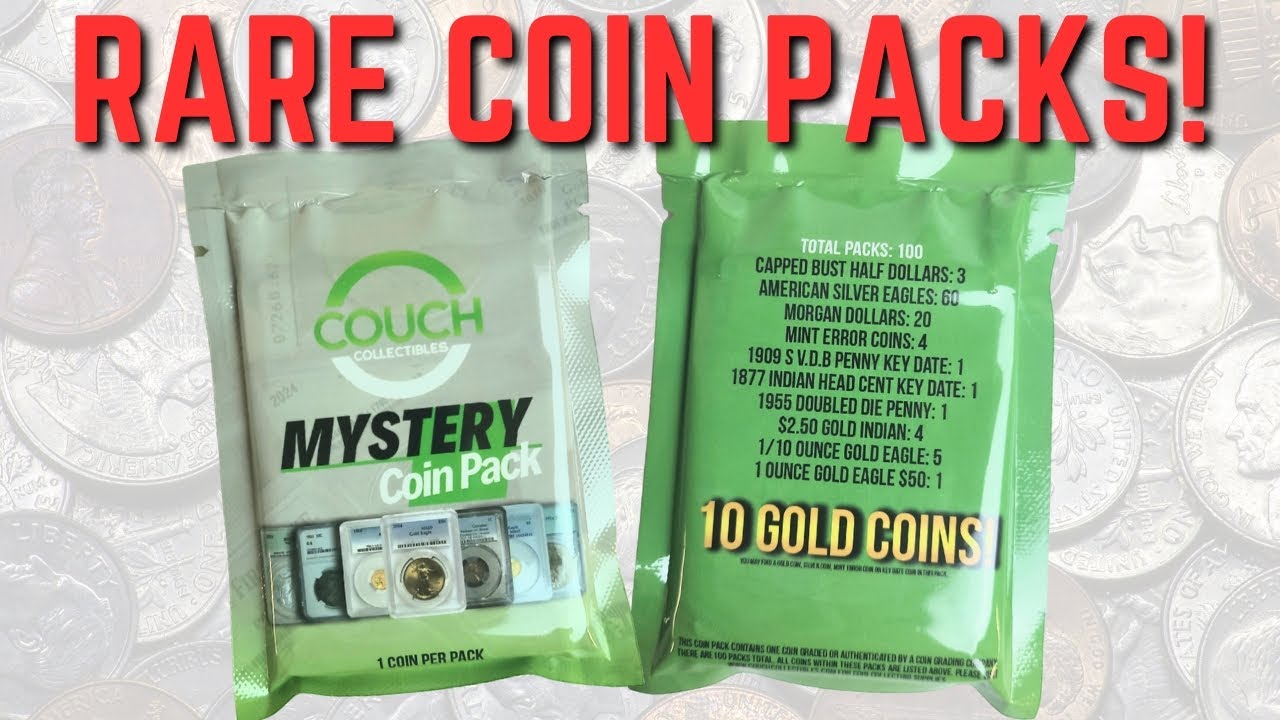 Rarest Coin Pack Release Ever? Couch Collectibles Coins - YouTube