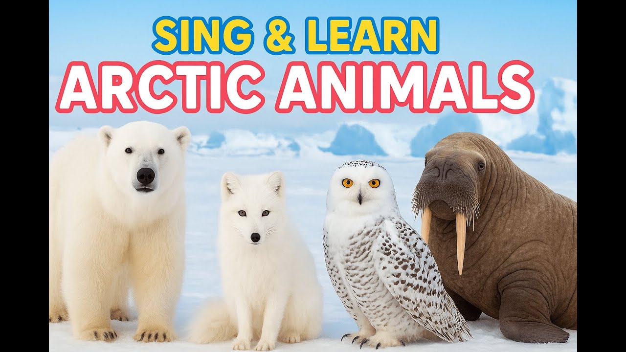 Arctic Animals for Kids | Fun Sing-Along Song - YouTube