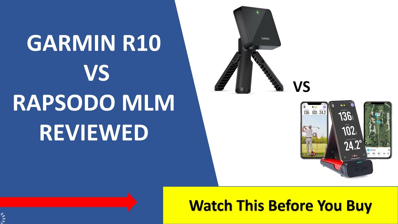 Garmin R10 vs Rapsodo MLM Review - YouTube