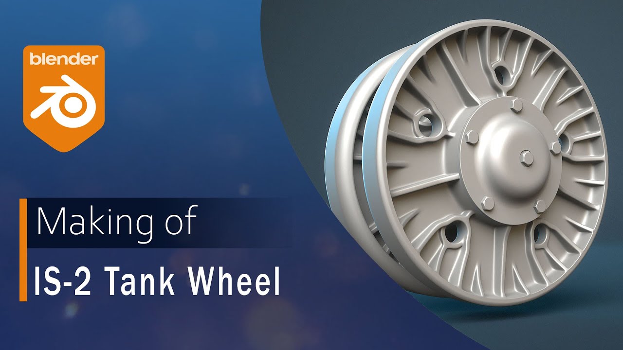 Making of an IS-2 Tank Wheel | Subdivision 3D-Modeling in Blender - YouTube