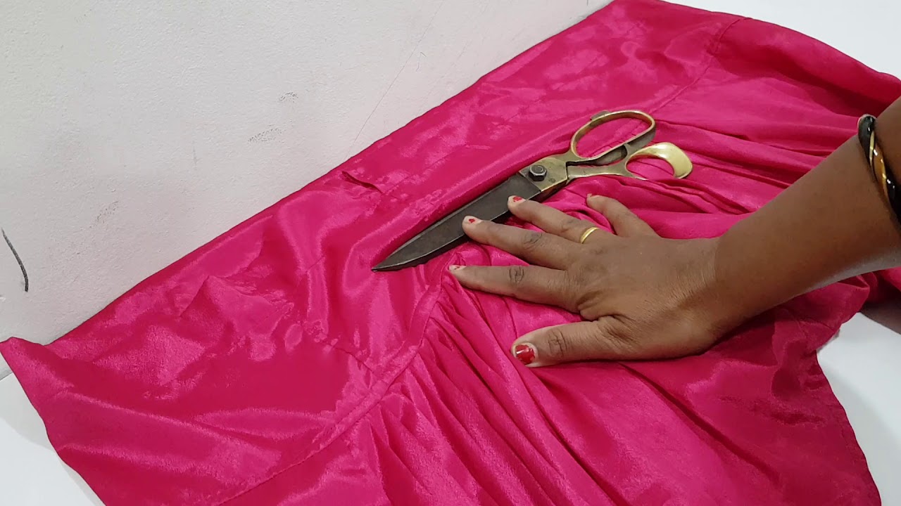 Salwar Cutting In 10 min | Measurement And Cutting - YouTube