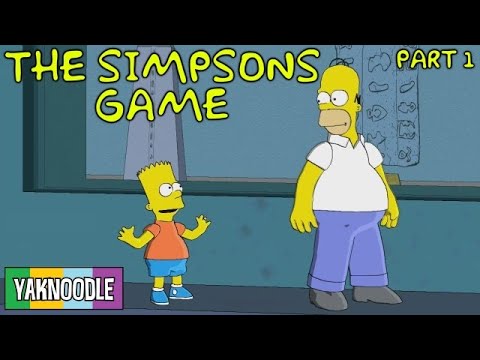 The Simpsons Game - Xbox 360 - Part 1 - YouTube