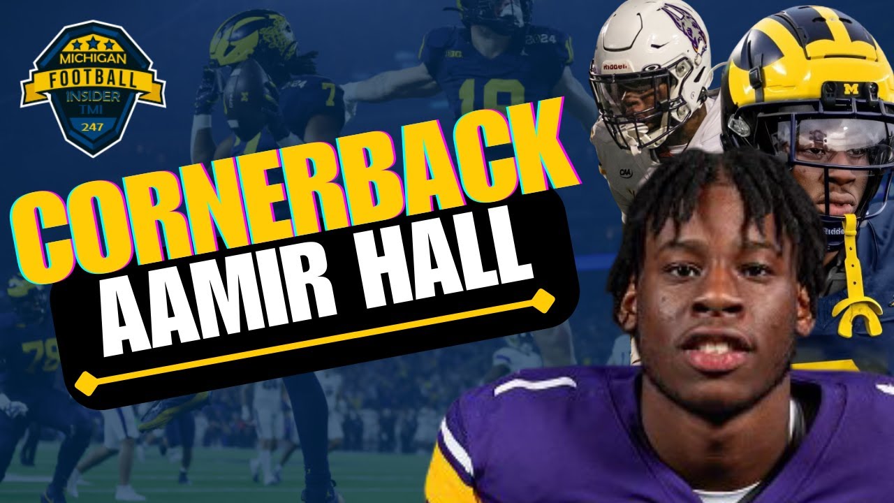 TMI exclusive: 1-on-1 with Michigan corner Aamir Hall - YouTube