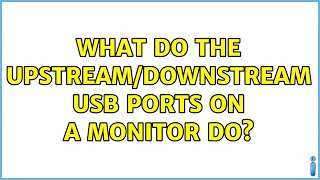 What Is USB Upstream/downstream Port On Monitor, 41% OFF
