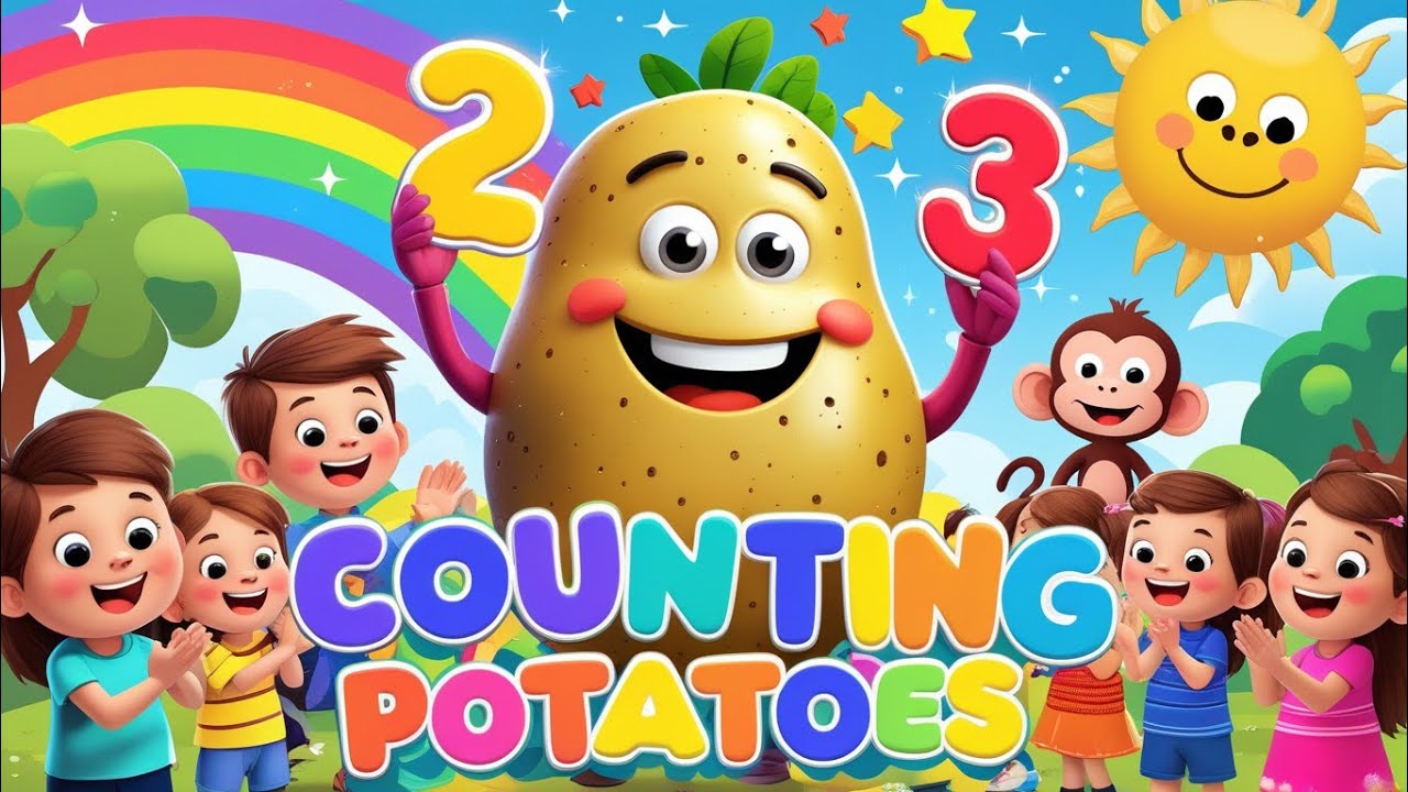 One potatoe ,Two potatoes-Fun Counting Song for kids - YouTube