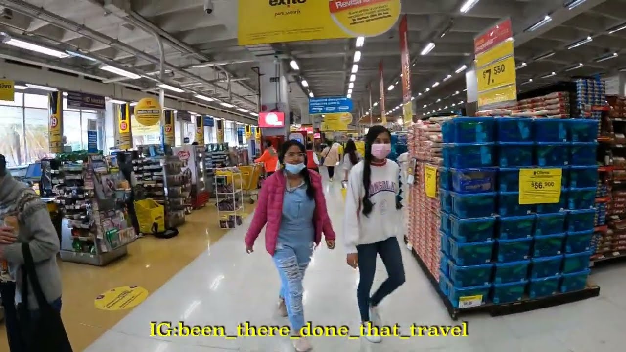 Grocery Shopping at Exito in Bogota Colombia #Bogota #Colombia # ...