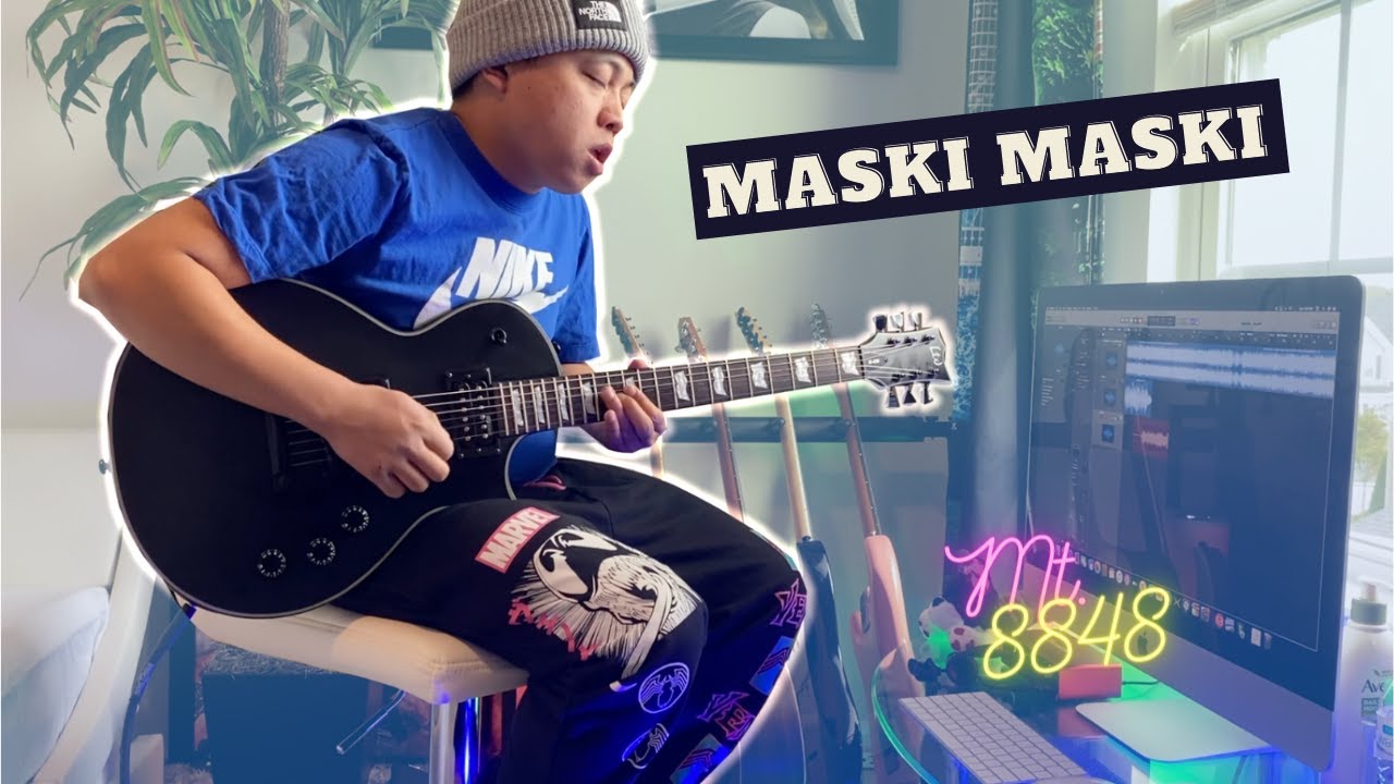 Mt. 8848- Maski maski Guitar Cover - YouTube