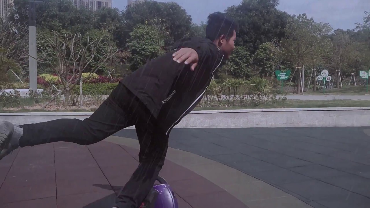 Electric unicycle tricks - YouTube