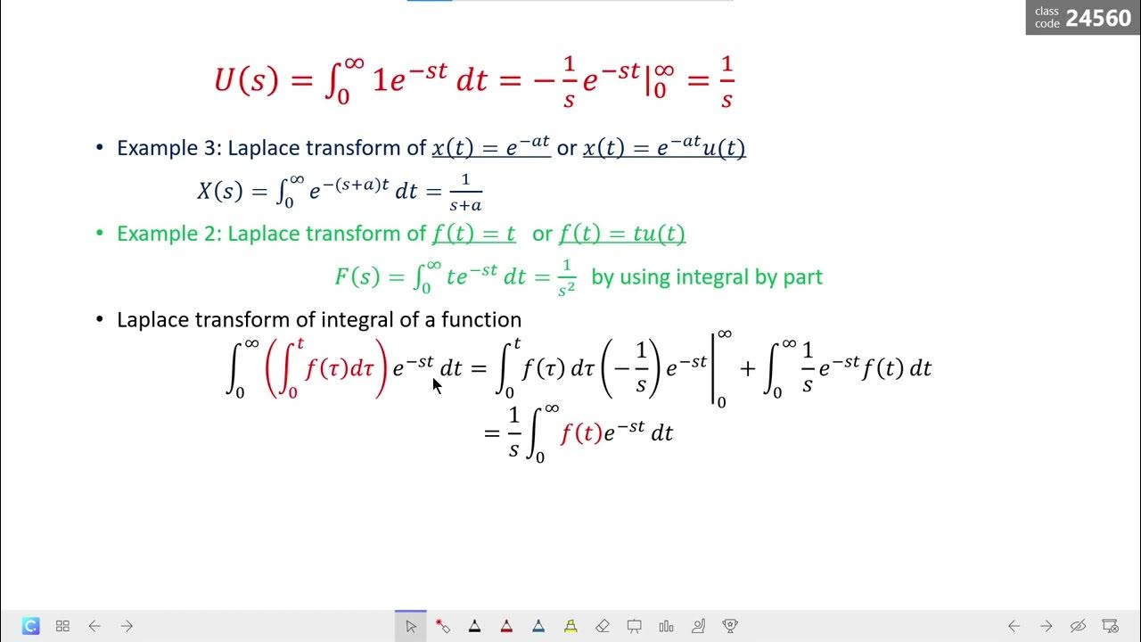 1-1-Review Laplace transform - YouTube