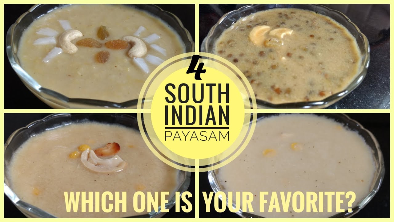 South Indian payasam recipes | Payasam recipe by Pleasure cooker - YouTube
