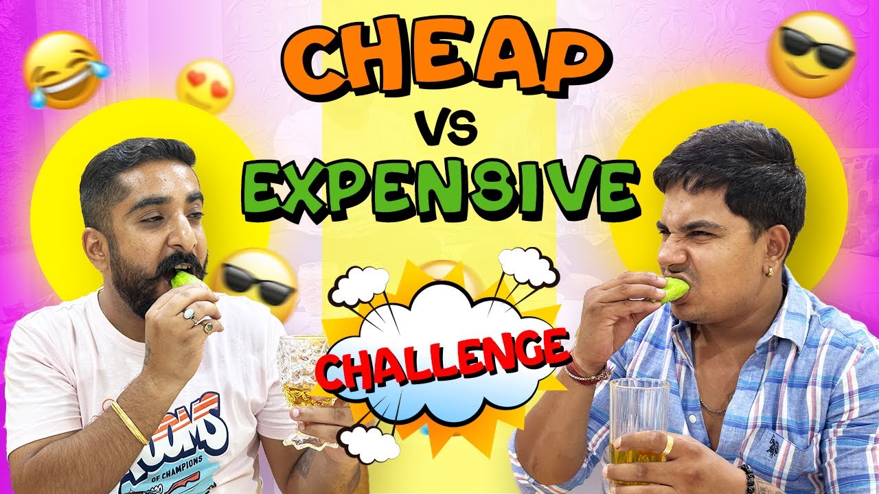 CHEAP VS EXPENSIVE | Cheap Vs Expensive Food Challenge | - YouTube