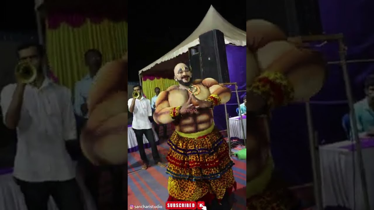 Ajanubahu 😱 | Tulunadu Vesha | YouTube Shorts | #Shorts - YouTube