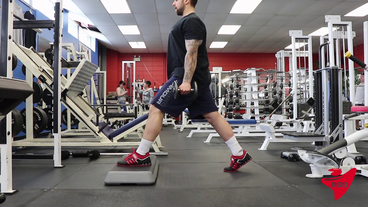 Front Foot Elevated DB Split Squat - YouTube