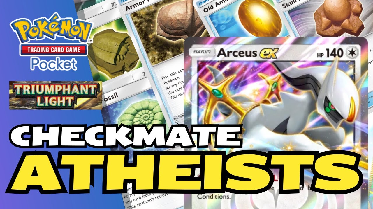 SOLO GOD DECK | Arceus Fossils (Meme Deck)| Pokemon TCG Pocket - YouTube