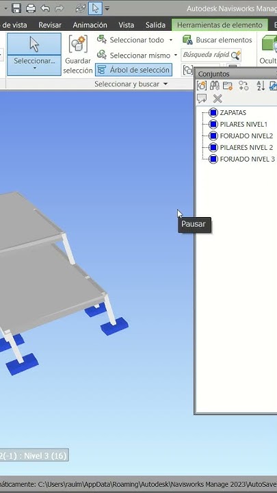 🔴Simulación Rápida en Navisworks: Tutorial 4D y 5D para Visualizar tu ...