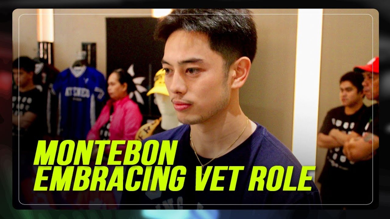 Matthew Montebon embracing vet role for Adamson | ABS-CBN News - YouTube