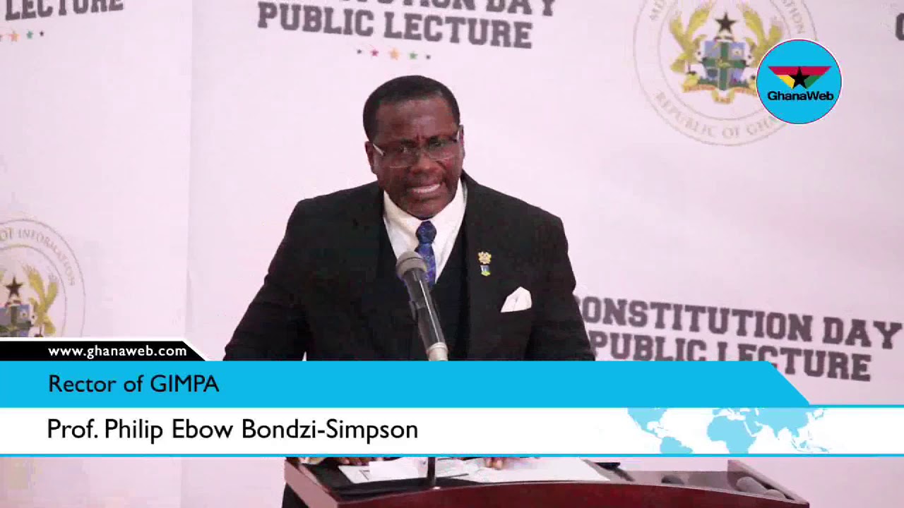 MP's should not be allowed to serve as ministers - Prof Bondzi-Simpson ...