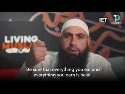 Only Earn What Is Halal: Muhammad Hoblos. - YouTube