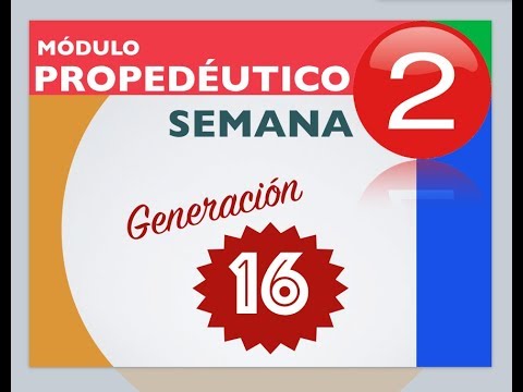 Semana 2 Módulo propedéutico Generación 16. Prepa en Linea SEP - YouTube