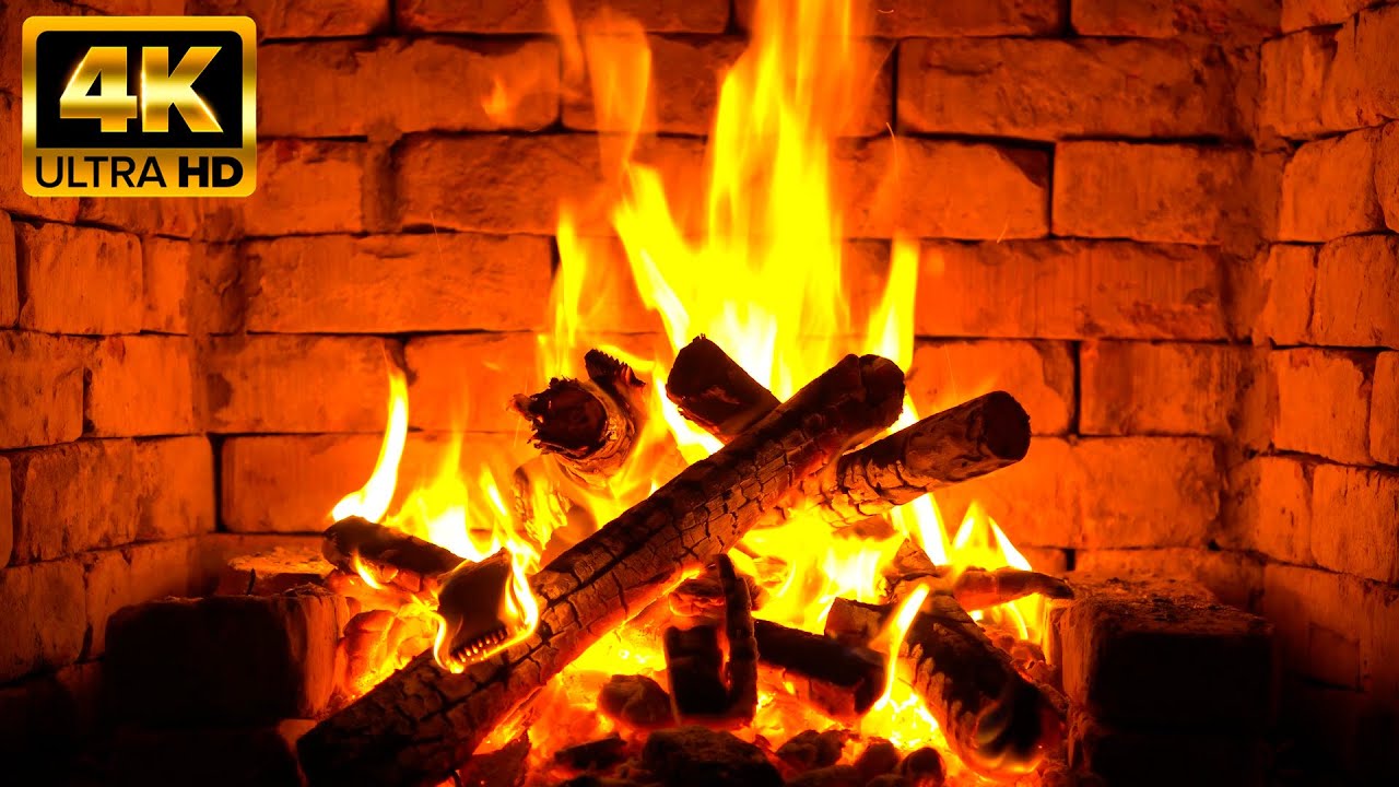 Ultimate Relaxing Fireplace & Crackling Fire Sounds 🔥 Relax with Warm ...