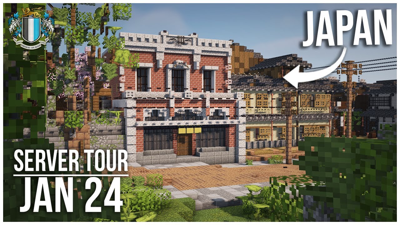 Amazing Minecraft Builds That Inspire!: Server Update Tour - YouTube