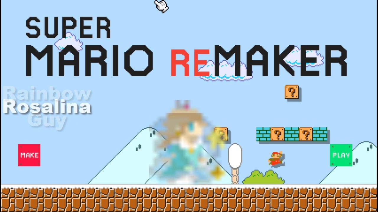 Super Mario Remaker Algunos Costumes - YouTube