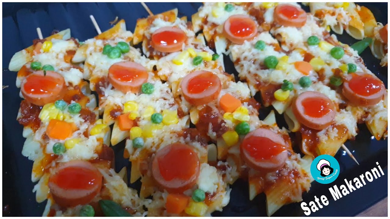 Ide Jualan Unik Sate Pasta Makaroni Belum Ada Nih Kaya Gini - YouTube
