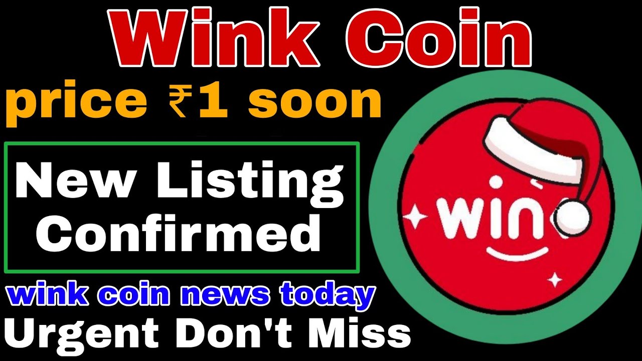 Wink coin price prediction | New Updates Today 🔥 | wink coin news today ...