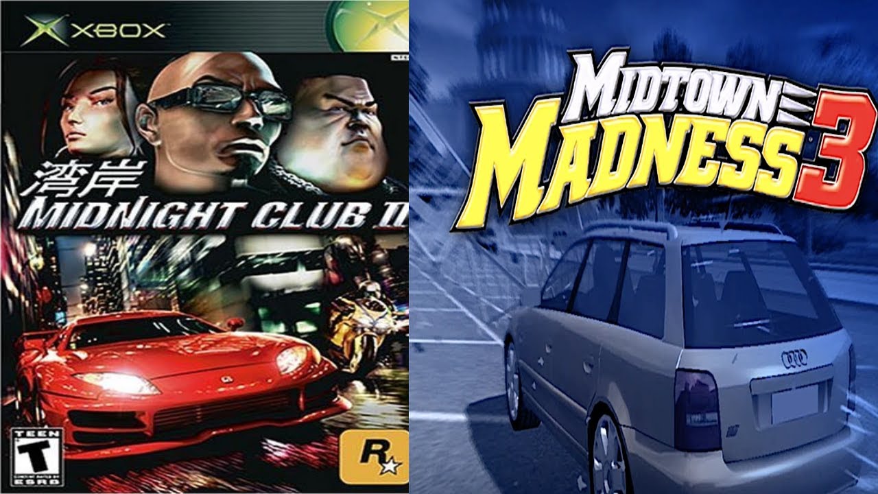 Midnight Madness (Midnight Club 2-Midtown Madness 3, Re-Volt) (OG Xbox ...