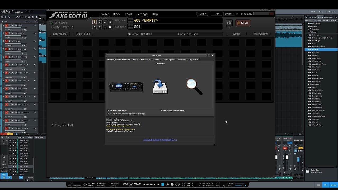 Axe-Fx Tutorial - How To Convert Axe Fx II Patches to Axe Fx III ...