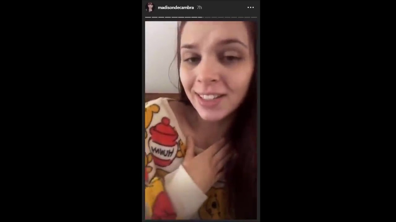 MADISON DECAMBRA Responds to ONISION on Instagram (7/10/18) - YouTube