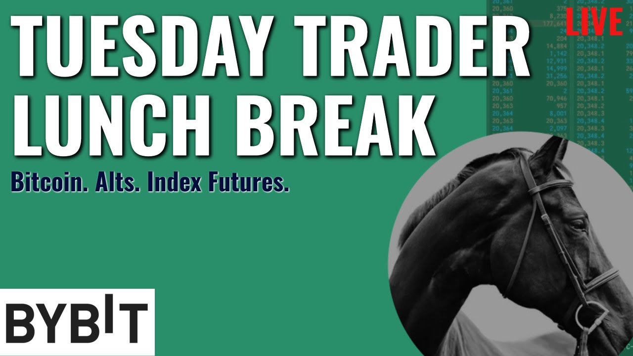 Tuesday Trader Lunch Break - LIVE Trading Crypto & CME Futures [PLUS ...